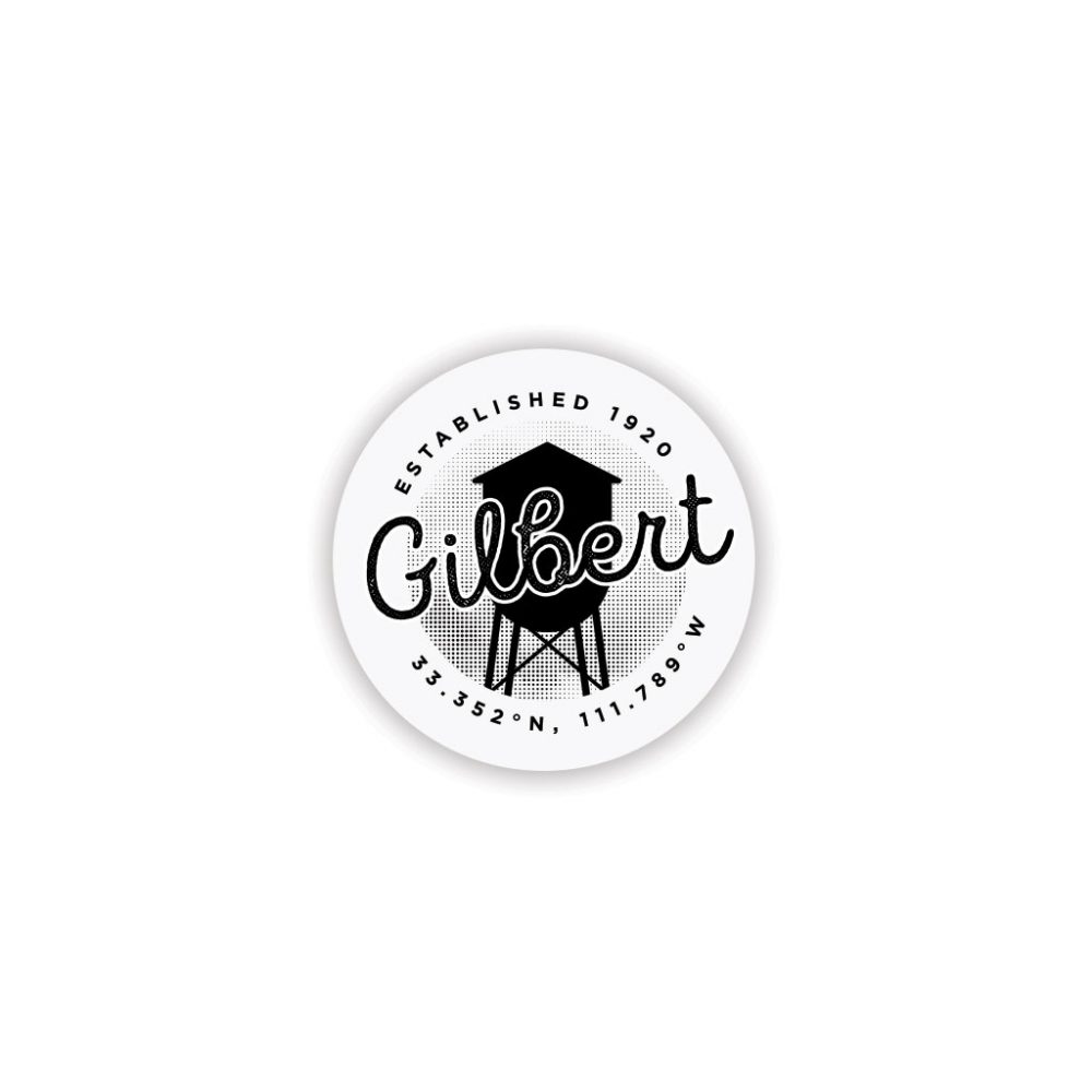 Gilbert Water Tower Magnet - Printwerx